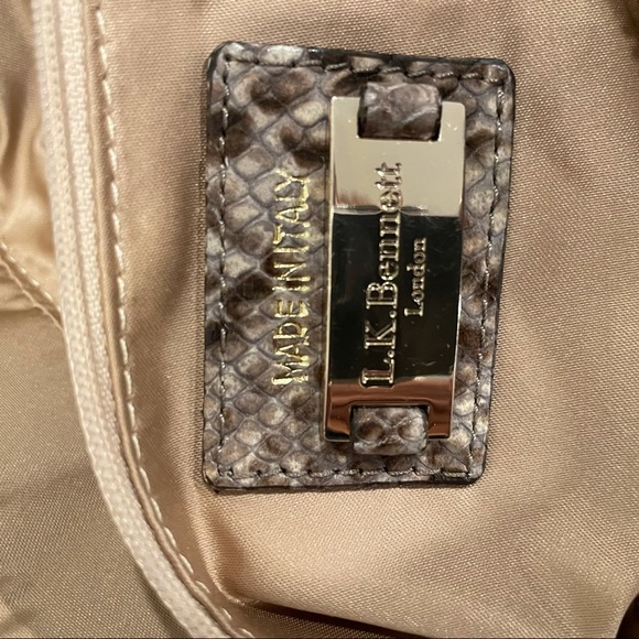 LK Bennett | Bags | Lk Bennett Anna Bag In Snakeskin Print Leather ...